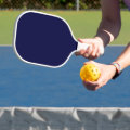 Solid Color: Navy Blue Pickleball Paddle | Zazzle