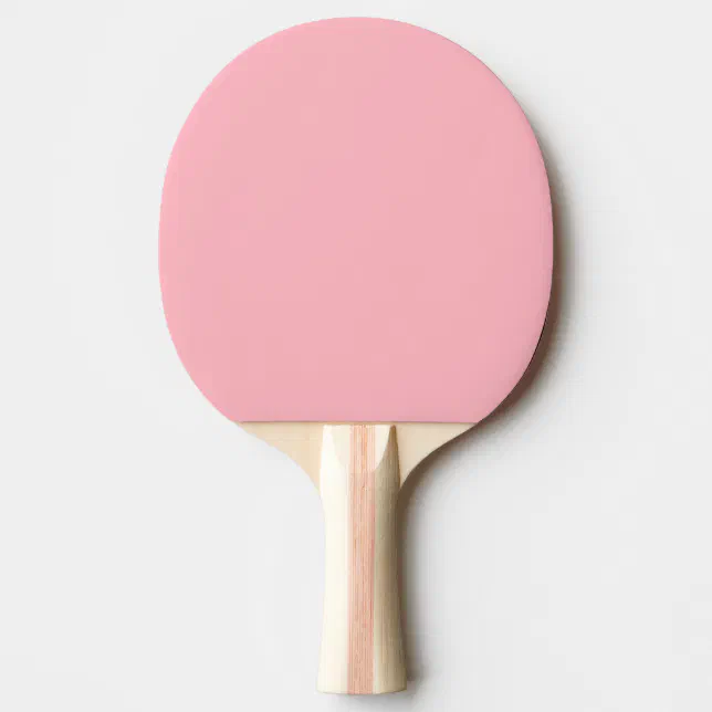 Solid Color: Pink Ping Pong Paddle | Zazzle