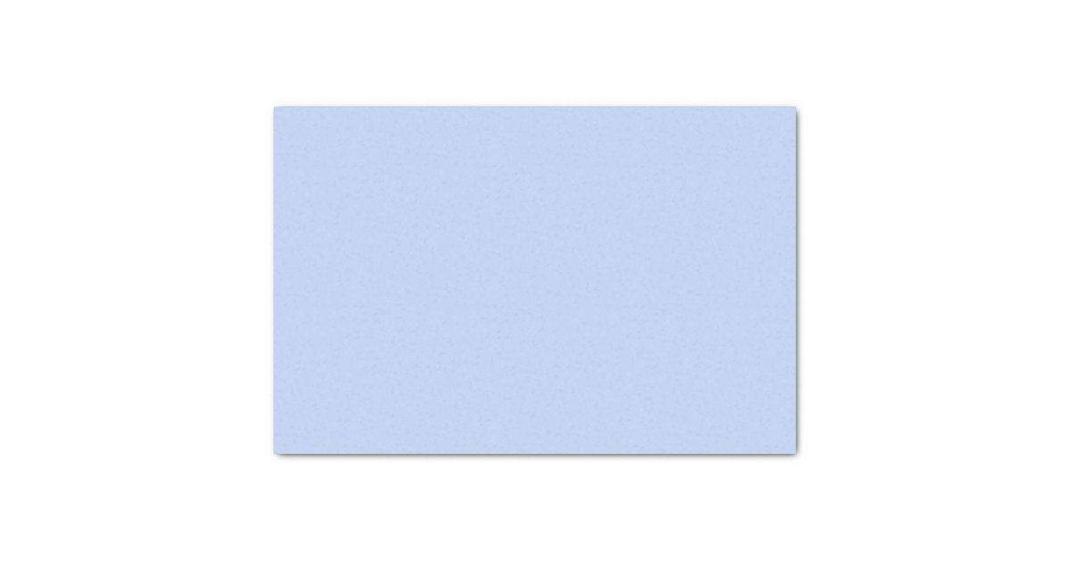 Solid color plain periwinkle light blue tissue paper | Zazzle