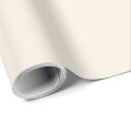 Solid ivory wrapping paper | Zazzle