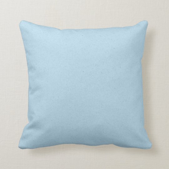 Solid Light Blue Decorative Pillow | Zazzle.com