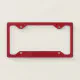 Solid Maroon Shimmer License Plate Frame | Zazzle