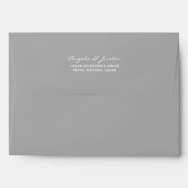 Solid Medium Grey Envelope | Zazzle