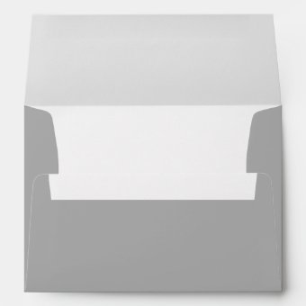 Solid Medium Grey Envelope | Zazzle