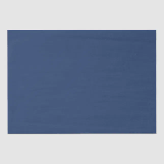 Solid Navy Blue All Occasion Tissue Paper | Zazzle