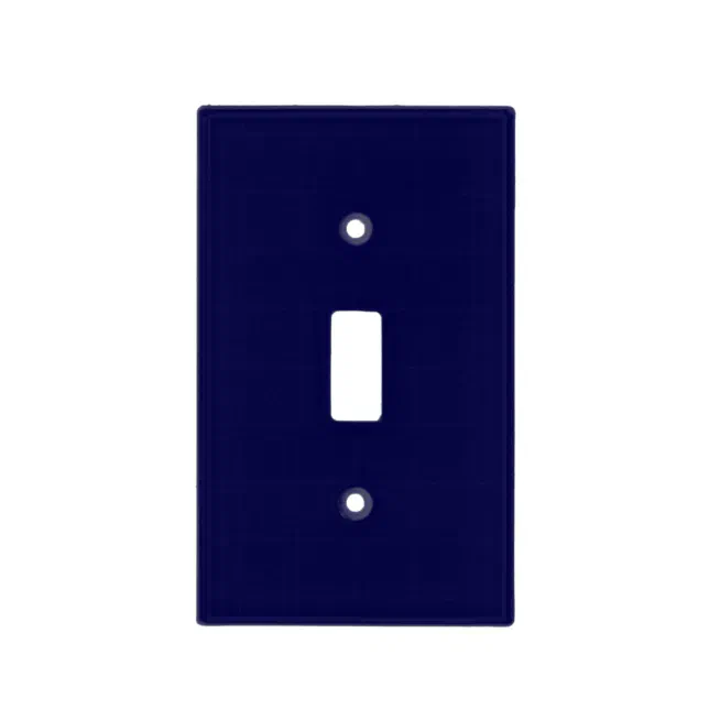 Solid Navy Blue Light Switch Cover | Zazzle