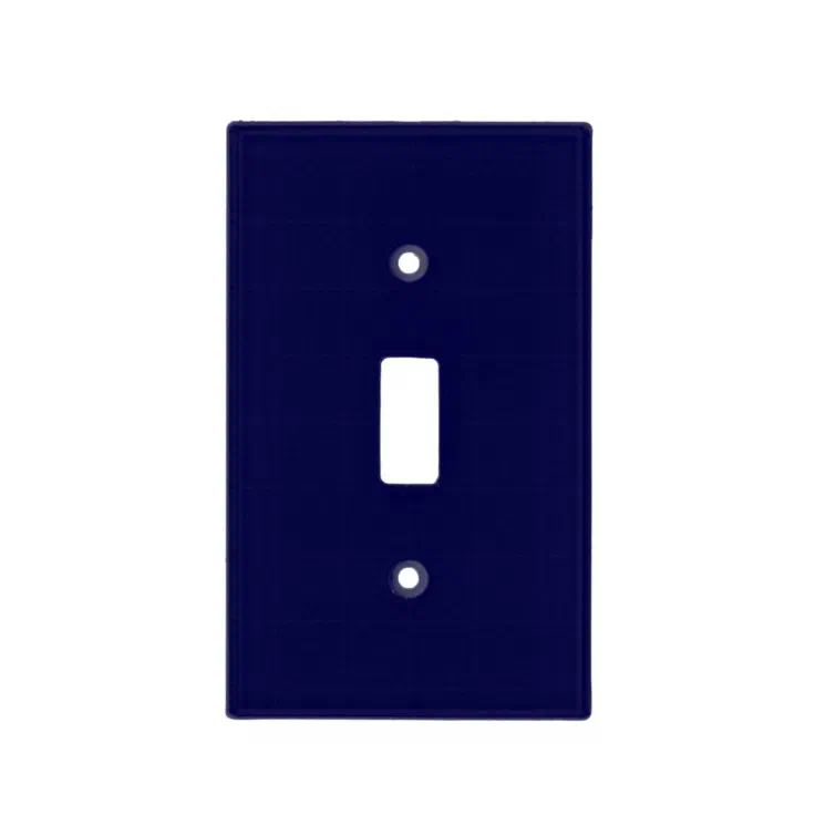 Solid Navy Blue Light Switch Cover | Zazzle