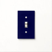 Solid Navy Blue Light Switch Cover | Zazzle
