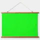 Solid neon green screen chroma key background hanging tapestry | Zazzle