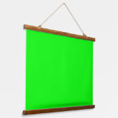 Solid neon green screen chroma key background hanging tapestry | Zazzle