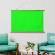 Solid neon green screen chroma key background hanging tapestry | Zazzle