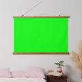 Solid neon green screen chroma key background hanging tapestry | Zazzle