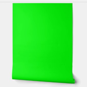 Solid neon green screen chroma key WFH background Wallpaper | Zazzle