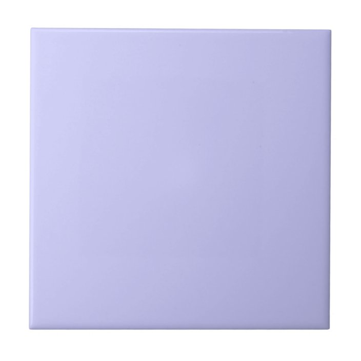 Solid Periwinkle Color Ceramic Tile | Zazzle.com