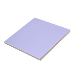 Solid Periwinkle Color Ceramic Tile | Zazzle