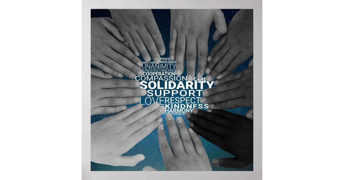 Solidarity Poster | Zazzle