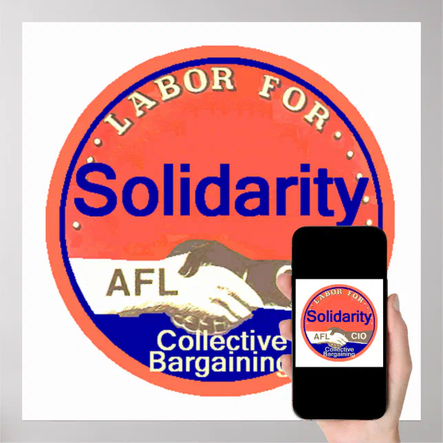 Solidarity POSTER Print | Zazzle
