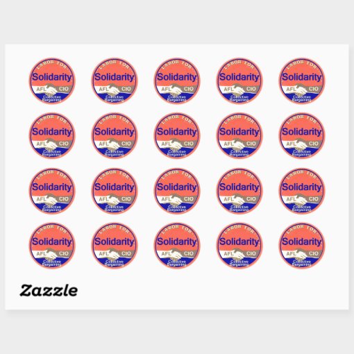 Solidarity Sticker | Zazzle