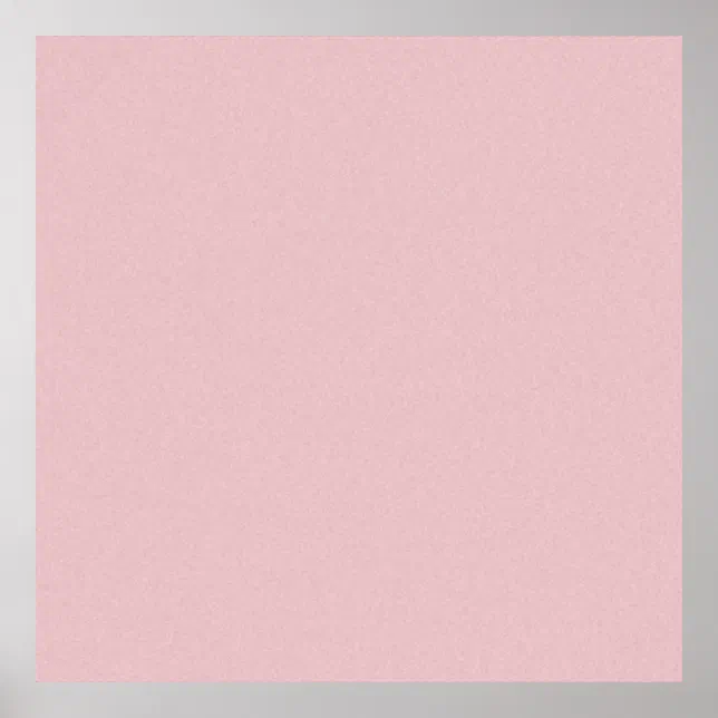 solidf SOLID LIGHT PINK COLOR BACKGROUNDS WALLPAPE Poster | Zazzle