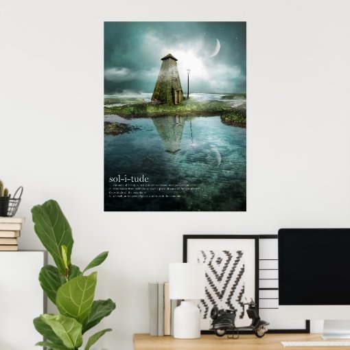 solitude poster | Zazzle