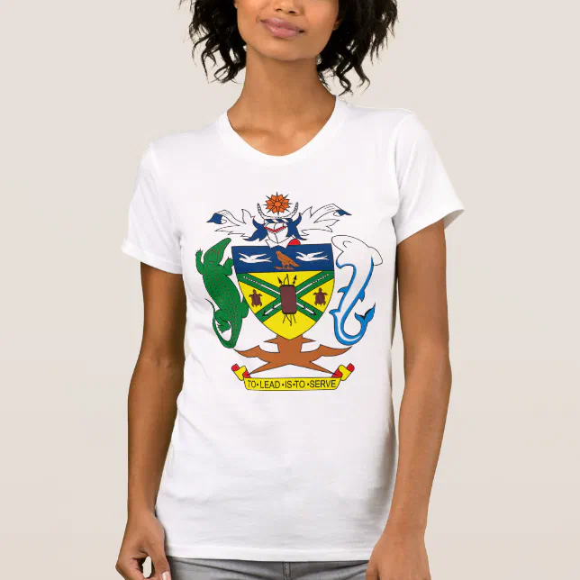 Solomon Islands Coat of Arms T-shirt | Zazzle
