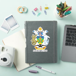 Solomon Islands National Coat Of Arms Patriotic Sticker | Zazzle