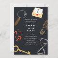 Solve the Mystery Escape Room Party Invitation | Zazzle