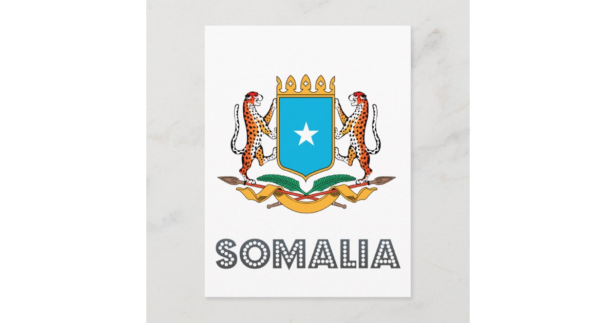 Somali Emblem Postcard | Zazzle
