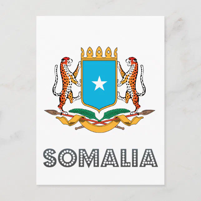 Somali Emblem Postcard | Zazzle