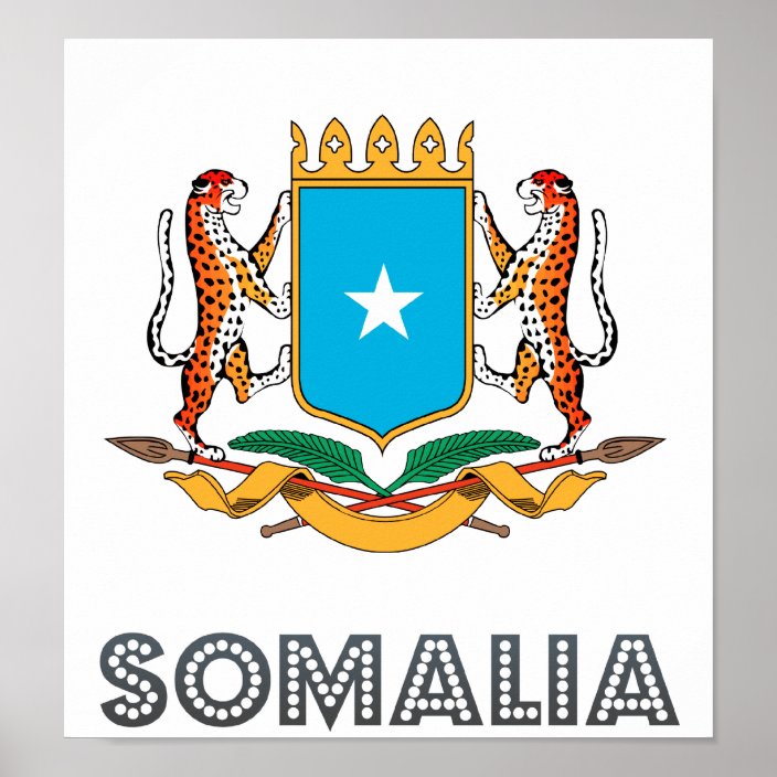 Somalia Coat of Arms Poster | Zazzle.com