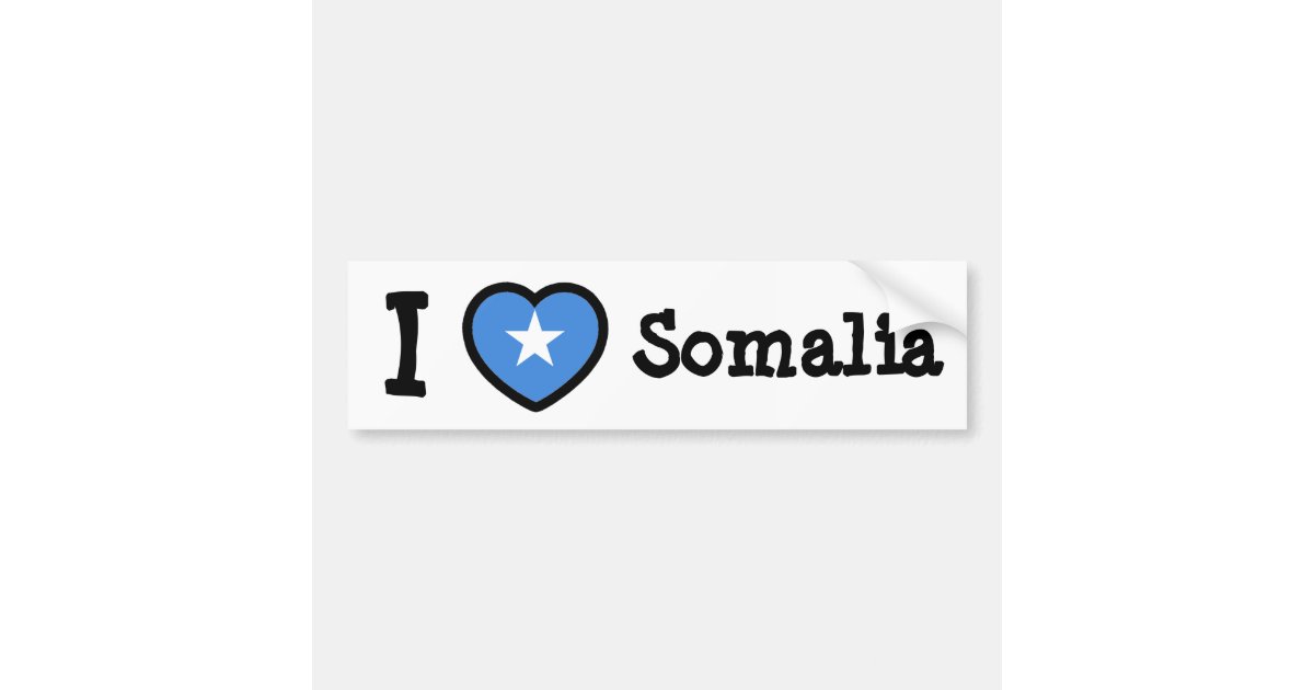 Somalia Flag Bumper Sticker | Zazzle