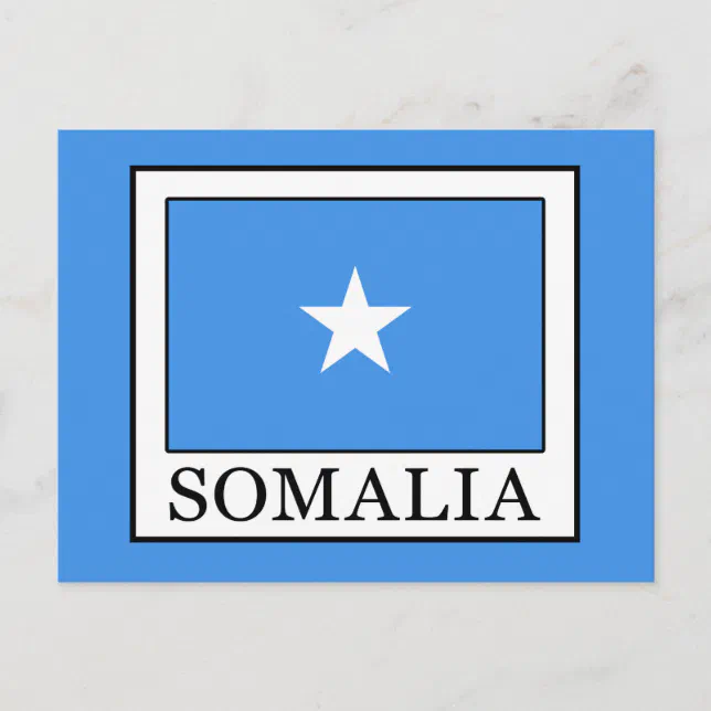 Somalia Postcard | Zazzle