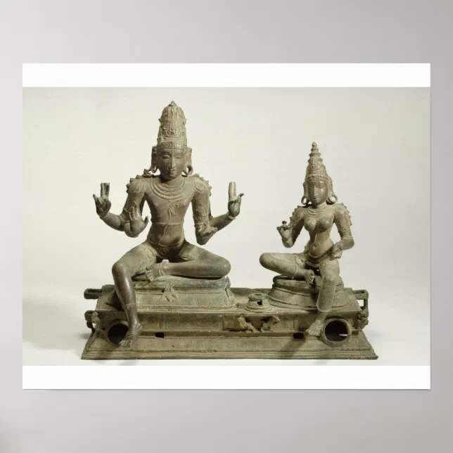 Somaskanda, Chola, Tamil Nadu (bronze) Poster | Zazzle