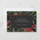 Somber Remembrance Sympathy Thank You Card | Zazzle