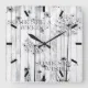 Some See A Weed Square Wall Clock | Zazzle