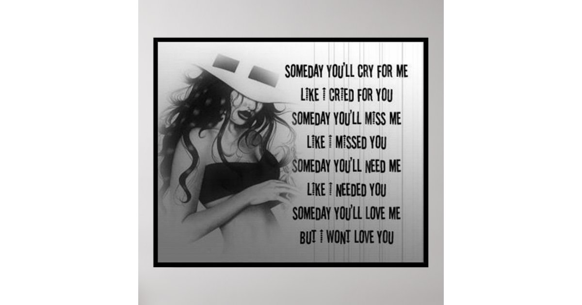 Someday Poster | Zazzle