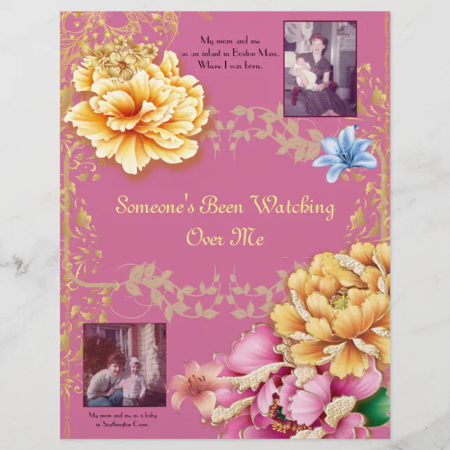 Someone's Been Watching Over Me Personalized Paper | Zazzle