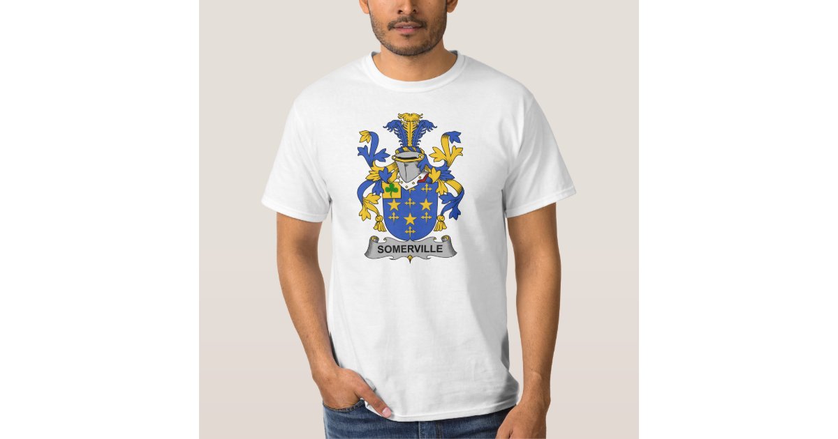 Somerville Family Crest T-Shirt | Zazzle