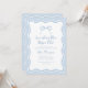 Something Blue Bachelorette Party Invitation | Zazzle