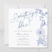 Something Blue Bridal Shower Invitation | Zazzle