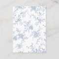 Something Blue Bridal shower Registry Enclosure Card | Zazzle