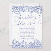 Something Blue Crew Bridesmaid Proposal Card | Zazzle