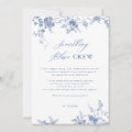Something Blue Crew Bridesmaid Proposal Invitation | Zazzle
