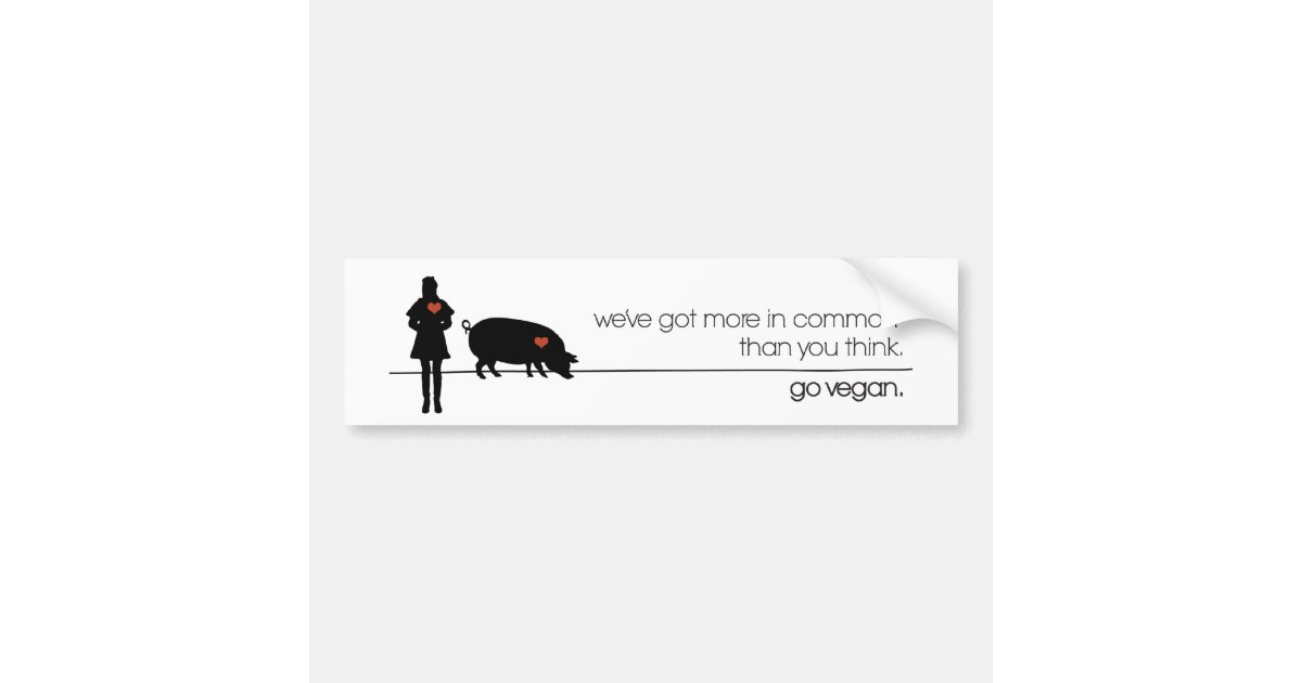 Something In Common Bumper Sticker | Zazzle