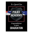 Police Academy Graduation Card -- Congratulations | Zazzle.com