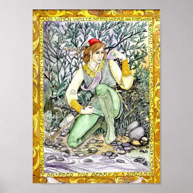 Song of the Wandering Angus Poster | Zazzle