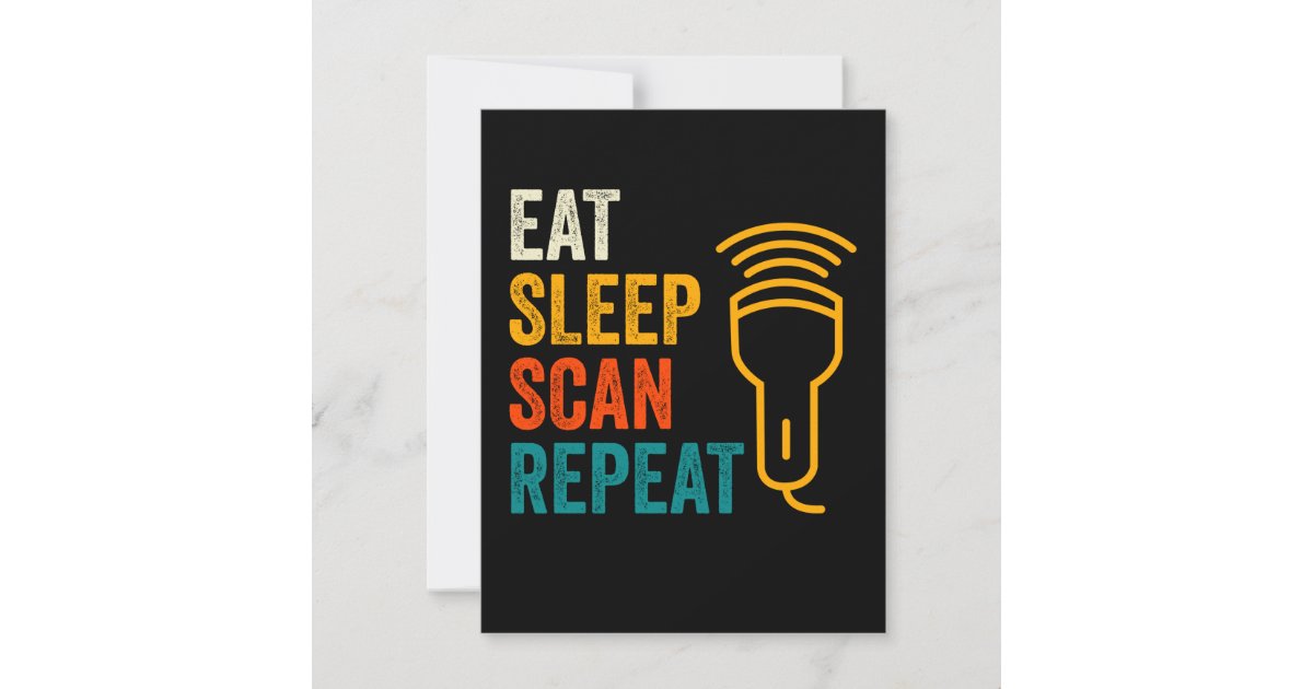 Sonographer Sonography Scan Note Card | Zazzle