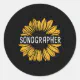 Sonographer Sonography Ultrasound Technologist Classic Round Sticker ...