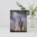 Sonoran Desert Monsoon Storming Postcard | Zazzle