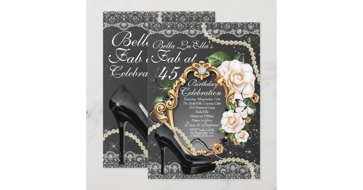 Sophisticated Elegant Party Invitations | Zazzle